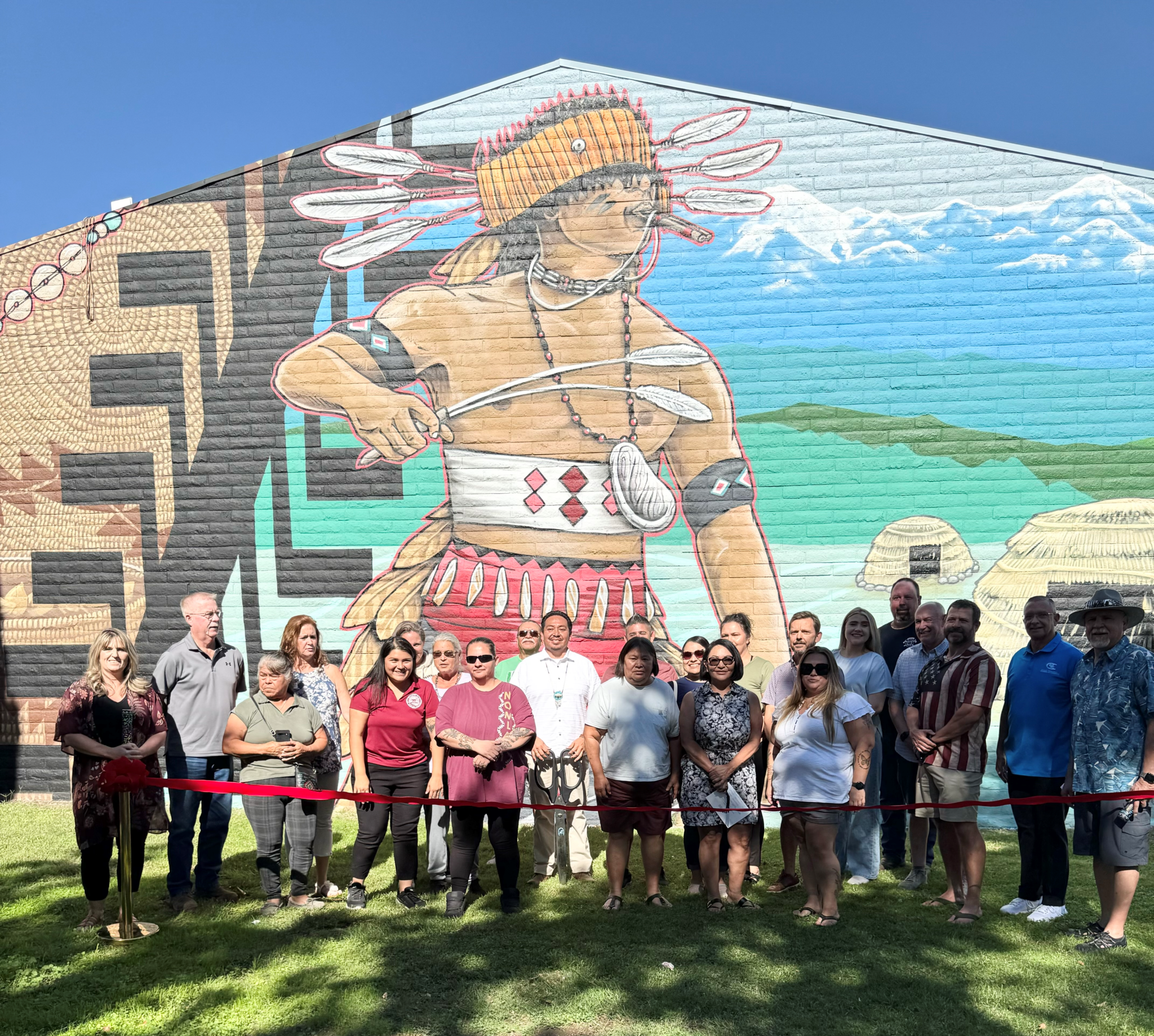 PASKENTA NOMLAKI FOUNDATION UNVEILS NEW MURAL CELEBRATING TRIBAL ...
